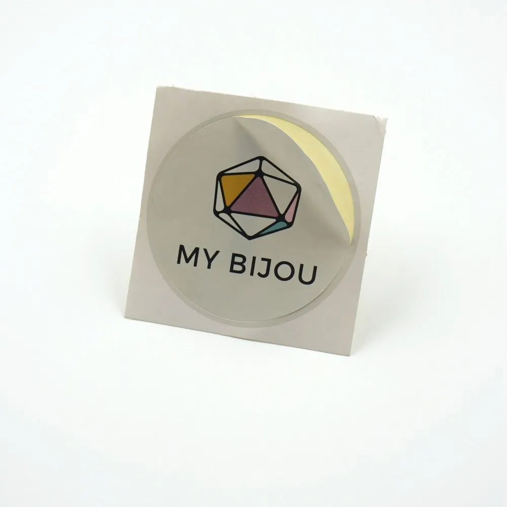High Quality Round Shape Custom Made Paper Self Adhesive Sticker Label ...