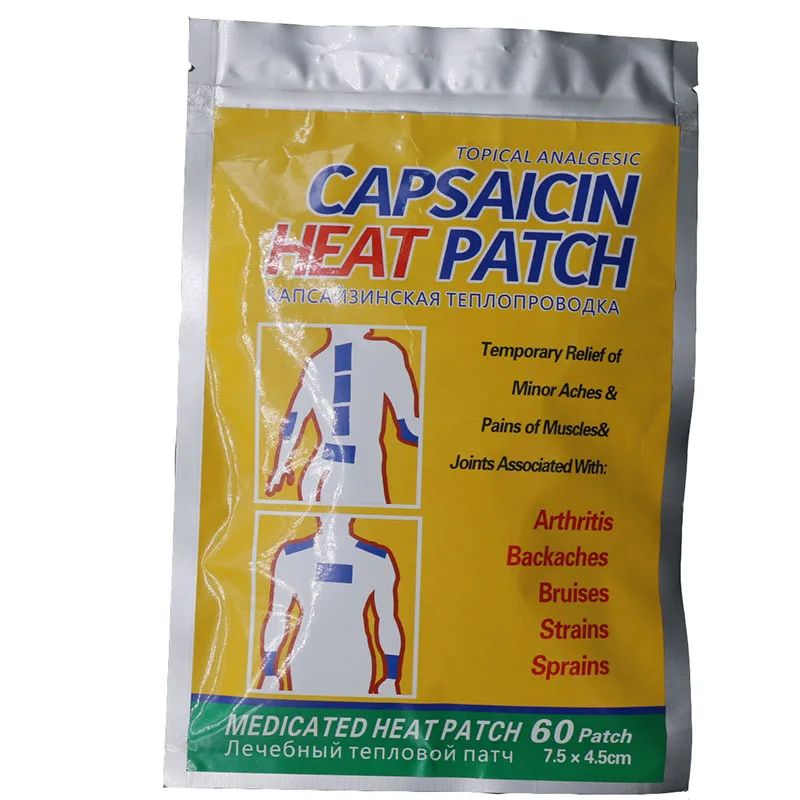 Capsaicin For Pain Capcicum Plaster Arthritis Capsicum Heat Patch - Buy ...