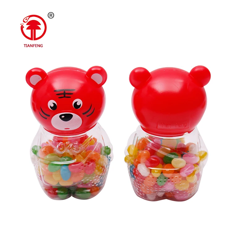 Promotional China Candies Jelly Beans Tiger Shaped Candy And Jelly Sweet Gummy Jelly Beans ...
