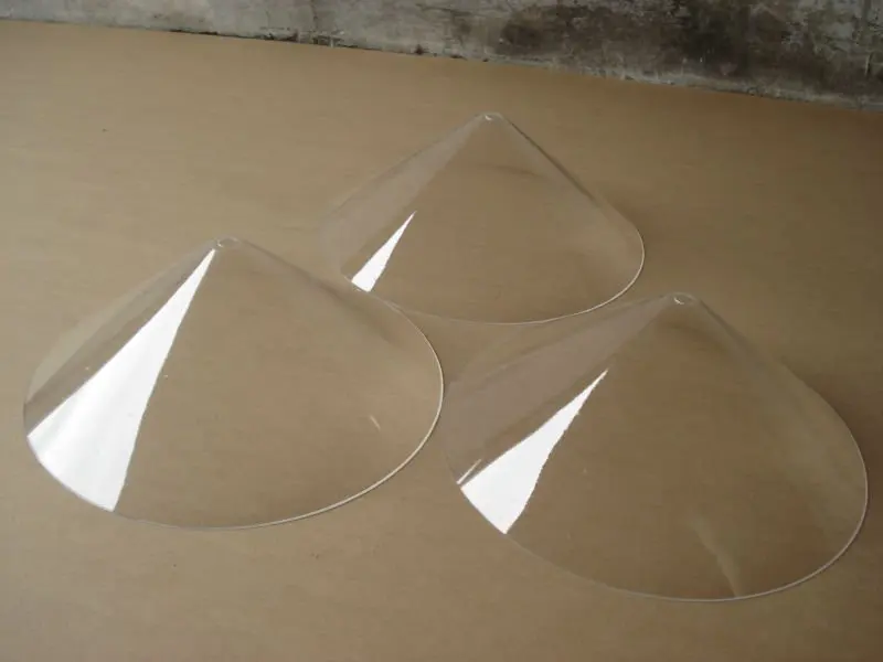 Plastic Led Light Diffuser Pc Polycarbonate Dome Lampshade/light Cover ...