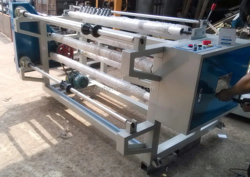 High Precision Bias Fabric Tape Slitting Machine,Non Woven Fabric ...