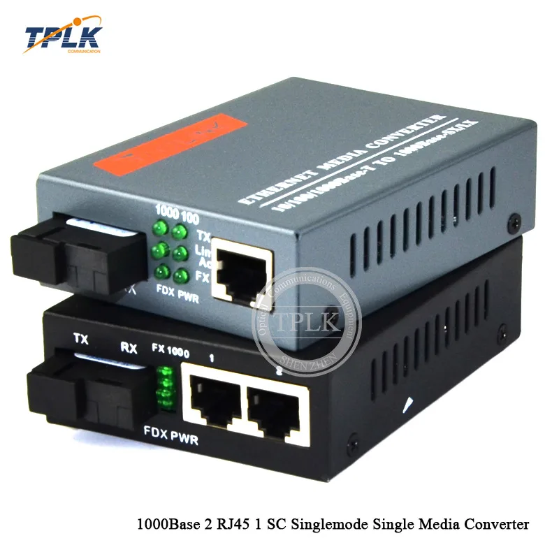10/100m Netlink Single Mode Dual Fiber Gigabit Sfp Media Converter ...