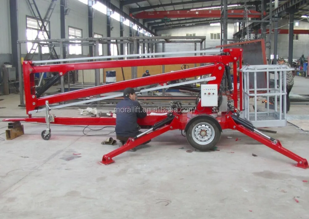 Kurbel Genie Lift Teleskoparbeitsbühne - Buy Teleskoparbeitsbühne ...