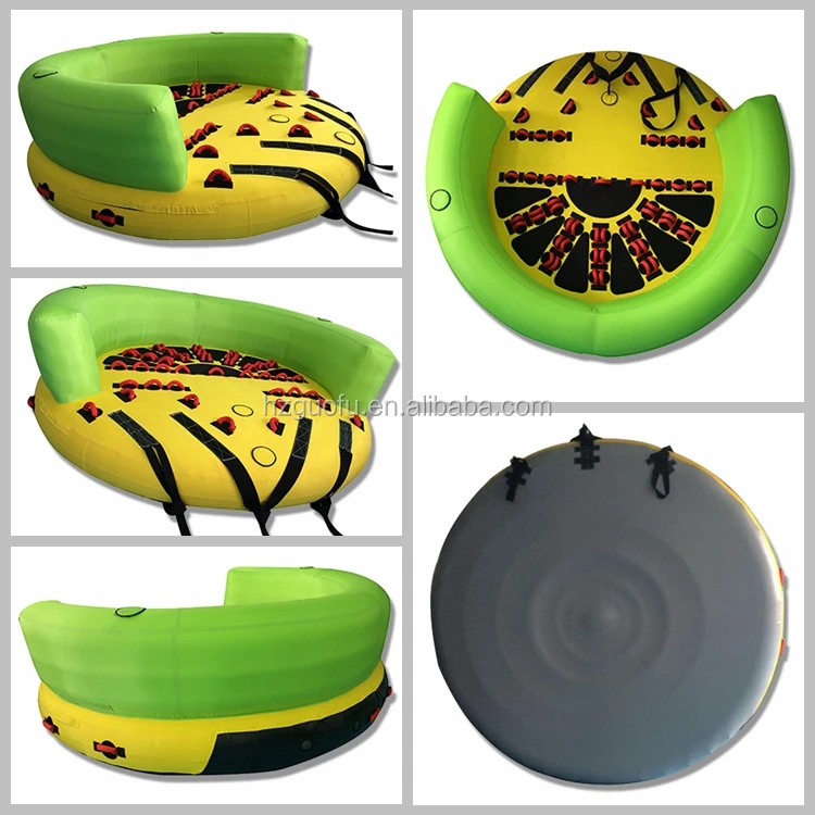 Heavy Duty Crazy Ufo Inflatable Towable Sofa Tube For Sea Water Sports ...
