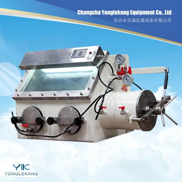Laboratory Stainless Steel Vacuum Chamber Degassing For Inert Operation ...
