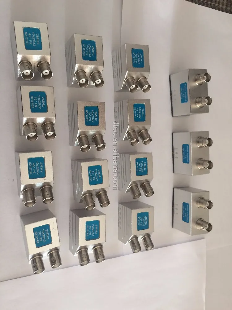 Dtec Ut Probe Single Dual Crystal Straight Angle Probe Transducer For ...