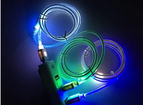 Sound Reactive Illuminated Light Up Headphones Earbuds Earphones With ...