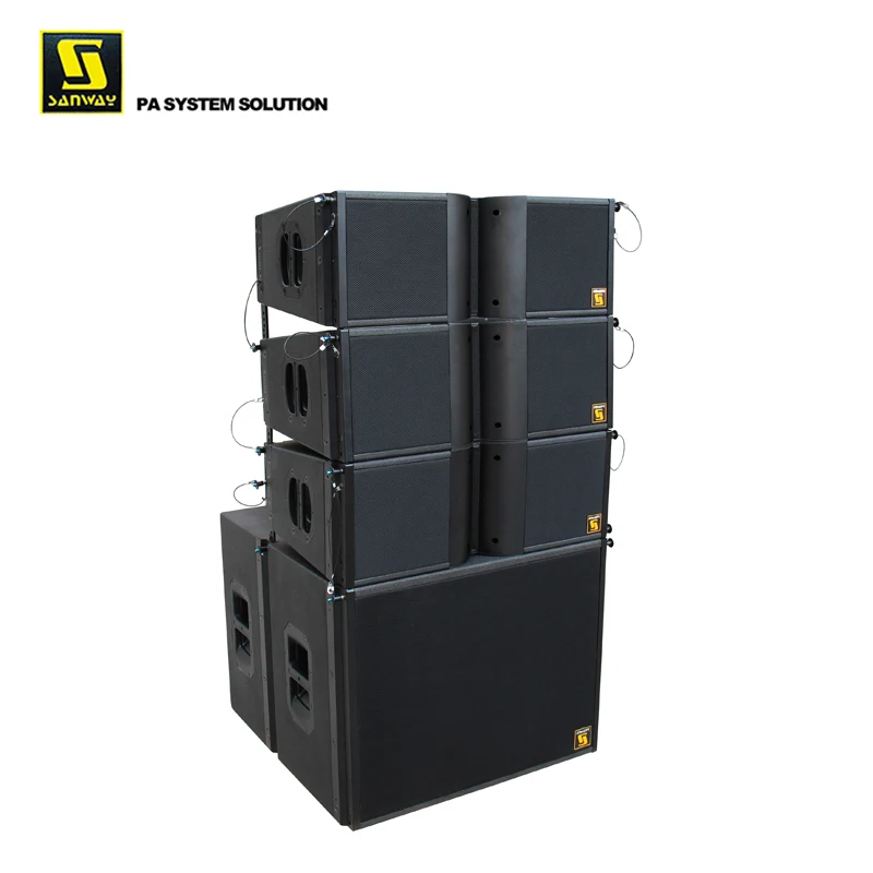 Dual 8" and Single 18" Compact Powered Line Array System