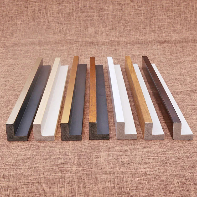 New Launch Awesome Beautiful L Shape 3 Meter Wood Texture Picture Frame ...