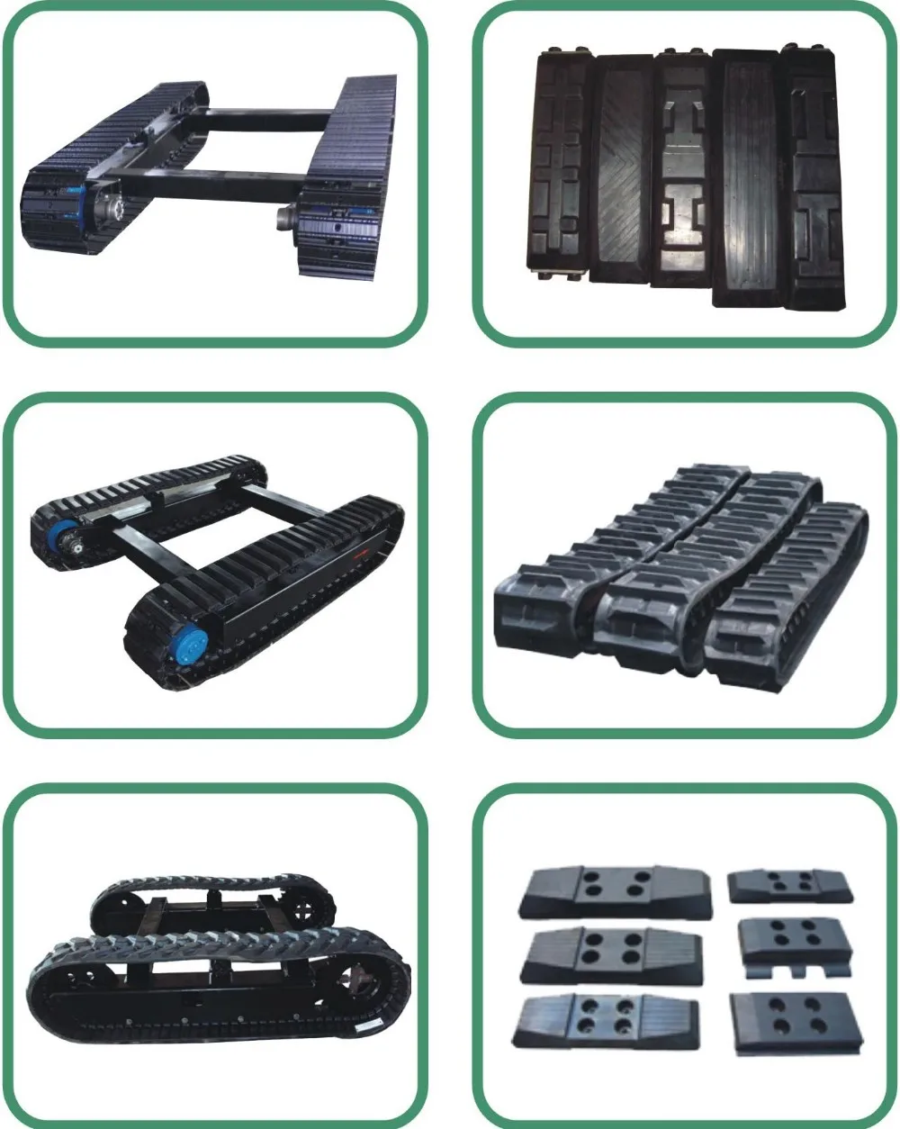 Rubber Track - Buy Dozer Rubber Track,Agricturemachine Rubber Track ...