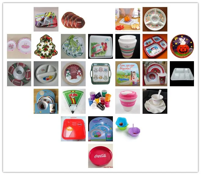 20*1cm Free Sample Cheap Melamine Kids Dinner Plates Melamine Round ...