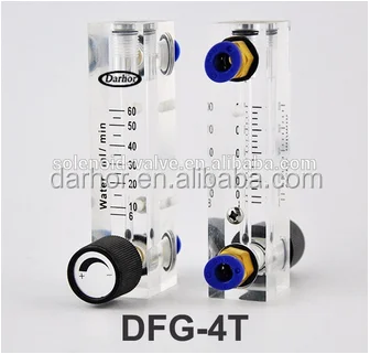 SCFM SCFH LPM GPM Scale Liquid Rotameter Gas Flow Meter