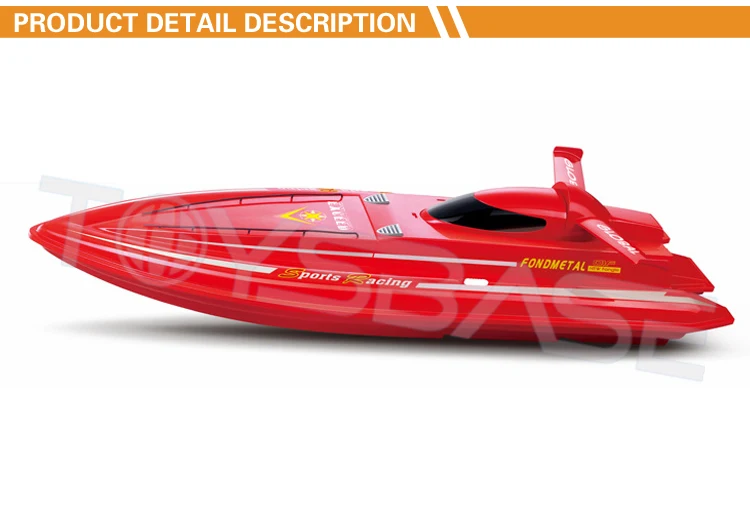 Mini Plastic Toy Boats - High Speed 3CH Racing Rc Boat 26cc