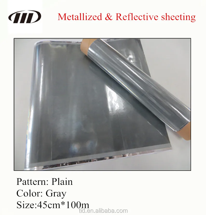 Metallized Microprismatic Reflective Sheeting For Post Band & Cone ...