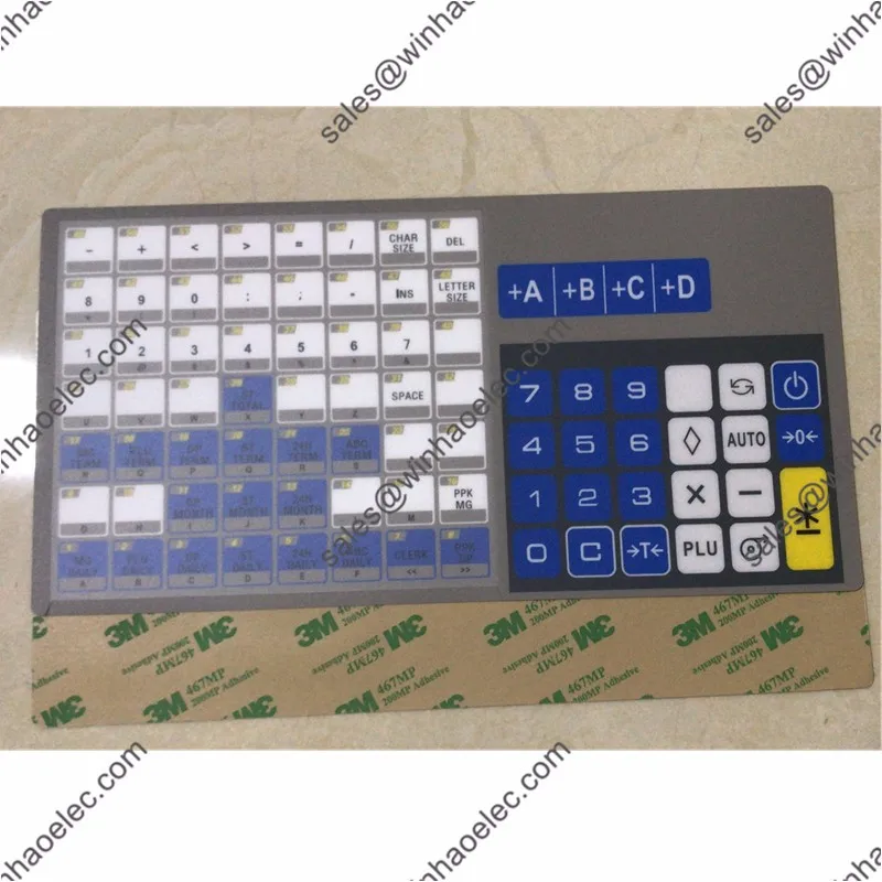 แป้นพิมพ์ใหม่สำหรับ Digi Sm-500 SM-500 V2 MK4ขายปลีก Scale/Sm500 V2 MK4 ...