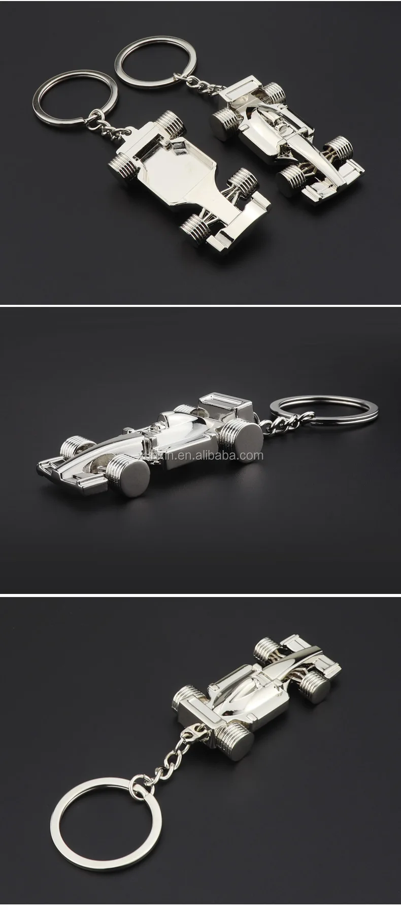 Custom Zinc Alloy F1 Racing Car Keychains 3d Car Mold Key Ring As ...