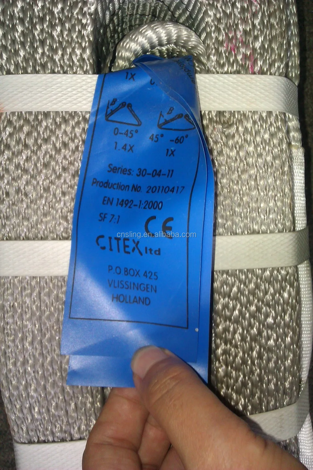 PVC LABEL for Webbing Sling - Durable & Versatile Solutions