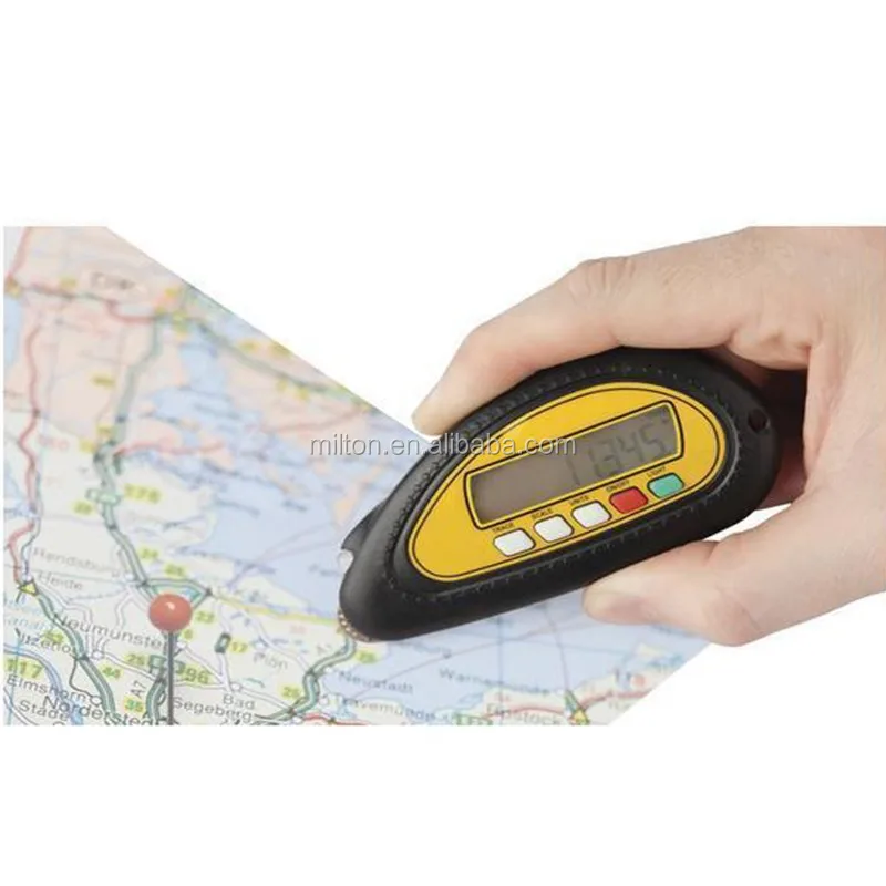 3 em 1 Digital mapa medidor de Distância Caculator Mapa Medidor ...