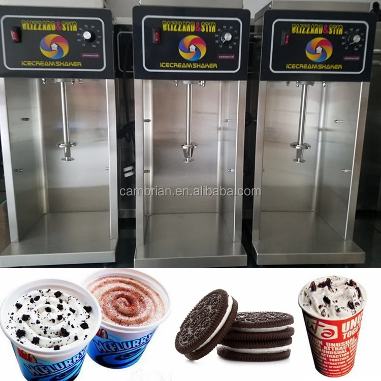 High Efficiency 110v Mc Flurry Mixer Ice Cream Blizzard Machine - Buy ...