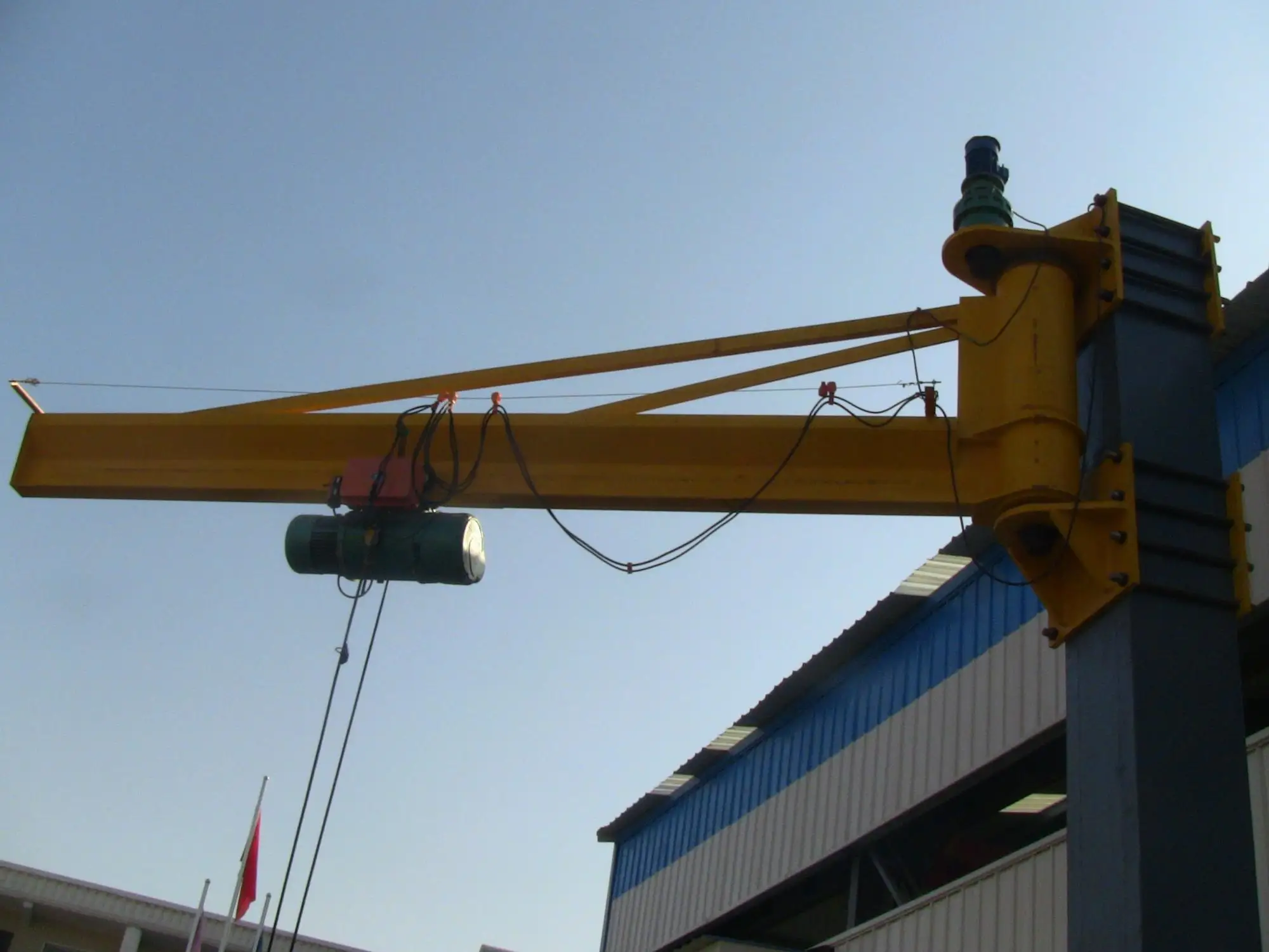 500kg Small Jib Crane From Crane Hometown - Buy Pendant Control ...