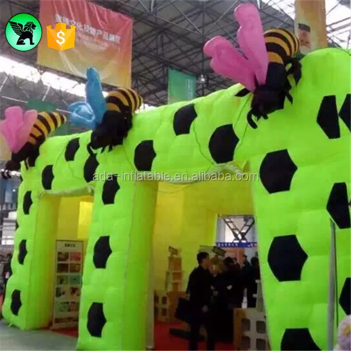 Bee Cartoon Honey Promotional Inflatable Tent Cube Igloo Inflatable ...