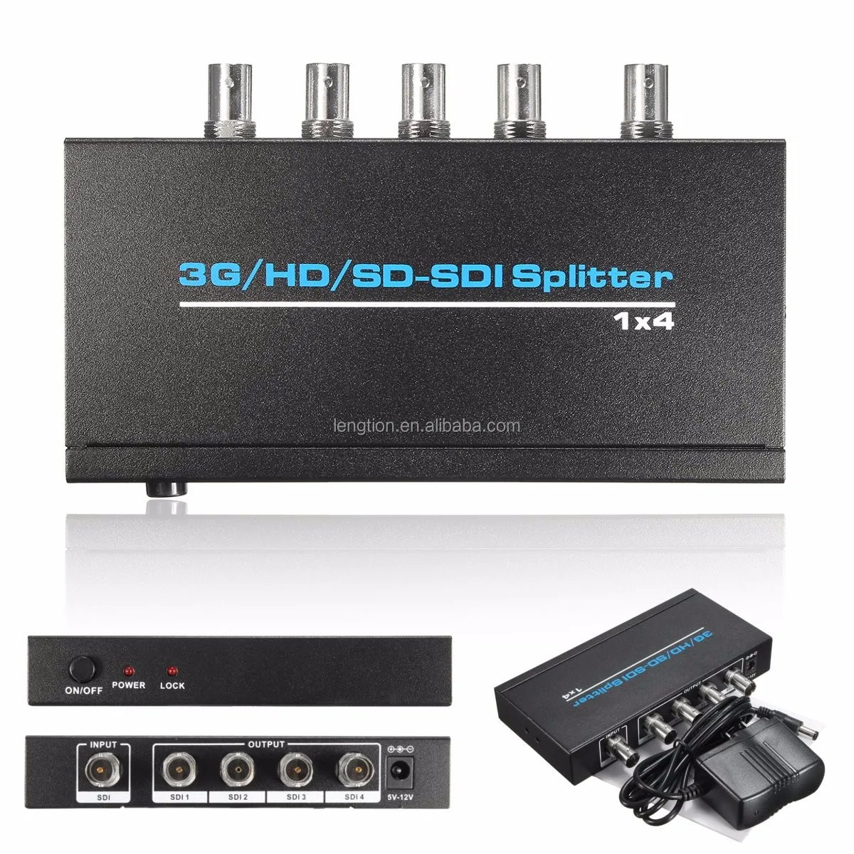 1x4 3G-HD SD-SDI Video Splitter - Distribute 1080p Signal