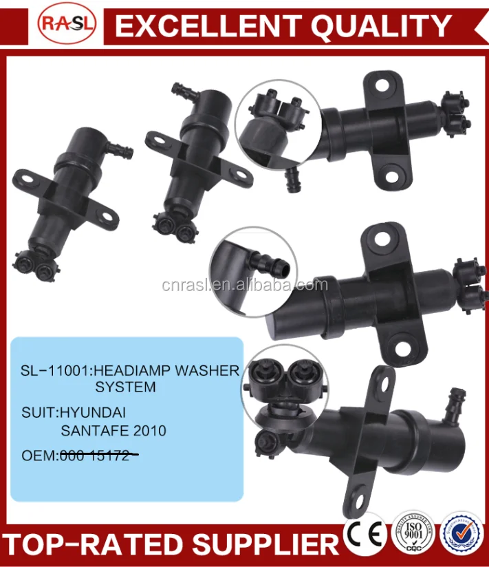 Sl-11001 Headlight Washer Nozzle For Hyundai Santafe 98671-2b000 98672 ...