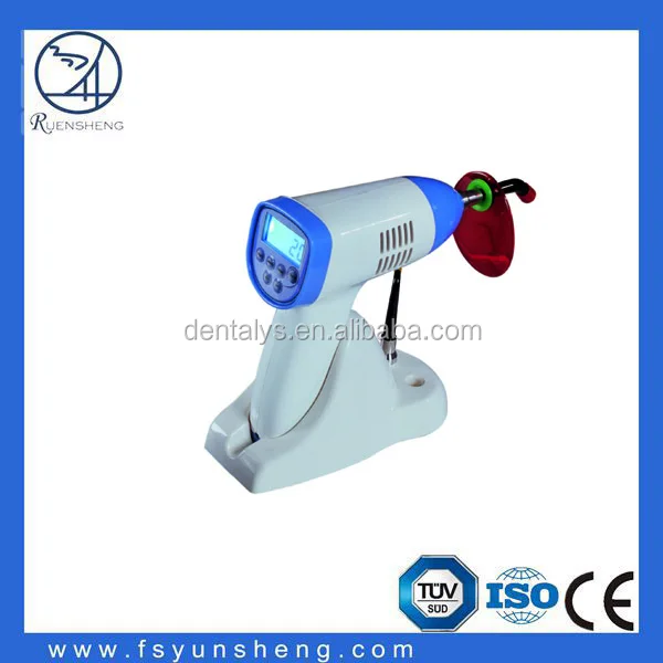 Haute Puissance Dentiste. Photopolymériser Sans Fil Dentaire Blanchiment Des Dents Rainbow Led ...