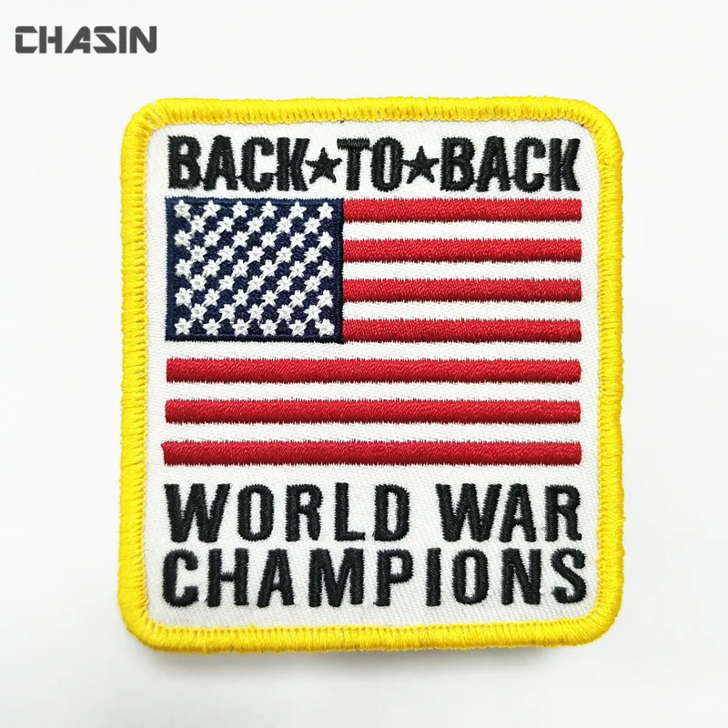 Custom Eagle Logo Embroidery Shoulder Emblem For Uniform - Buy Custom ...