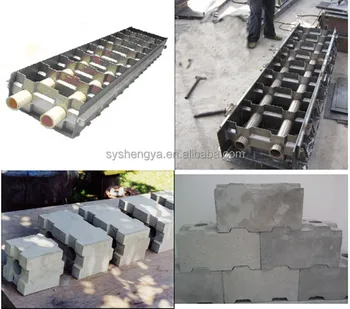 Clc Interlocking Block Mold Machine /lightweight Concrete Block Mould ...