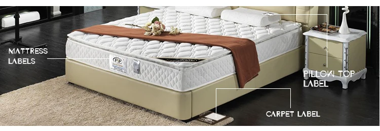 Normal Satin for Sewing Mattress Labels - Custom Stickers