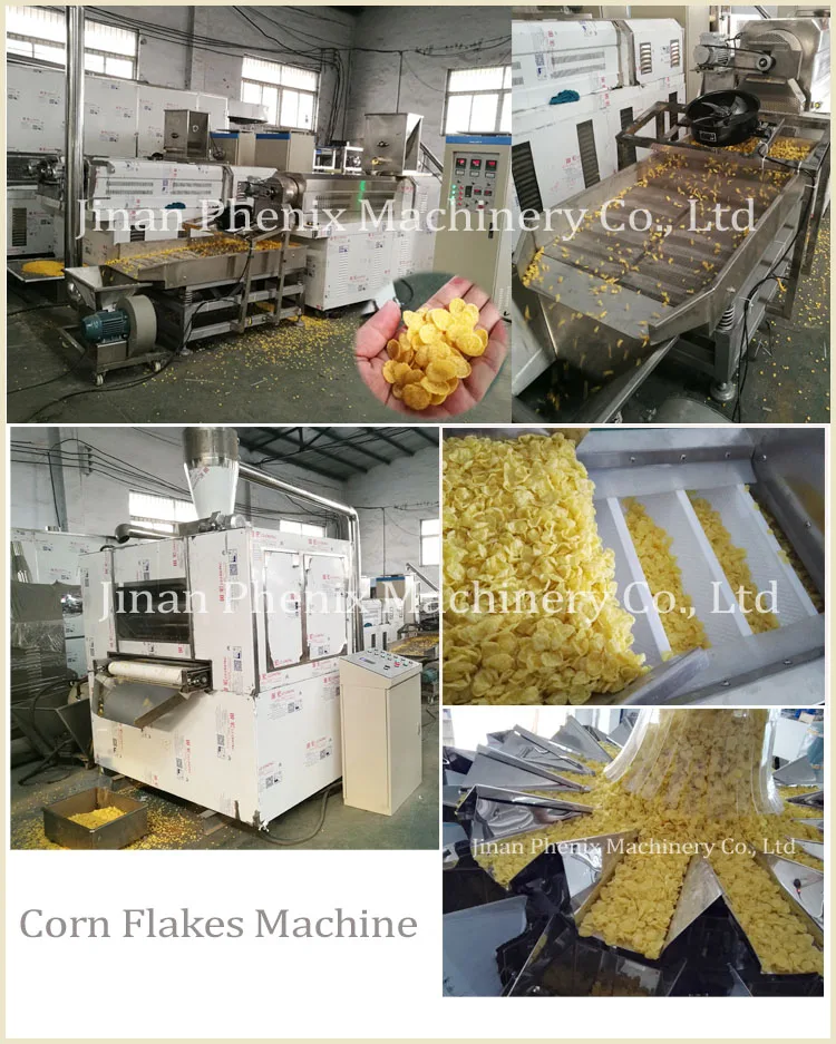 Small Capacity Corn Flakes Making Machine For Sale From Phenix ...