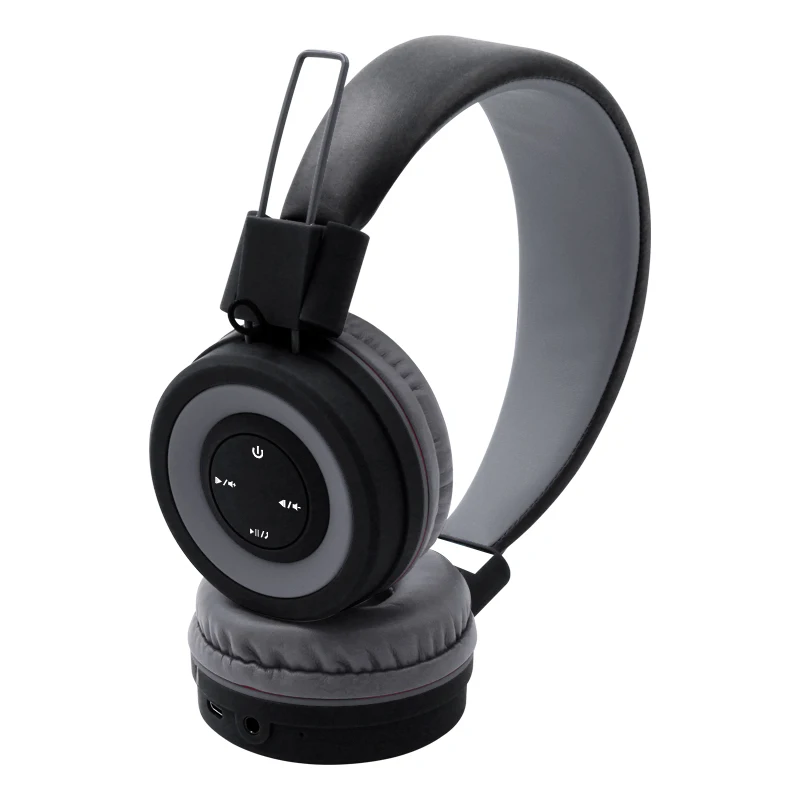 On-ear Music Small Headphones With Microphone Deep Bass Wireless ...