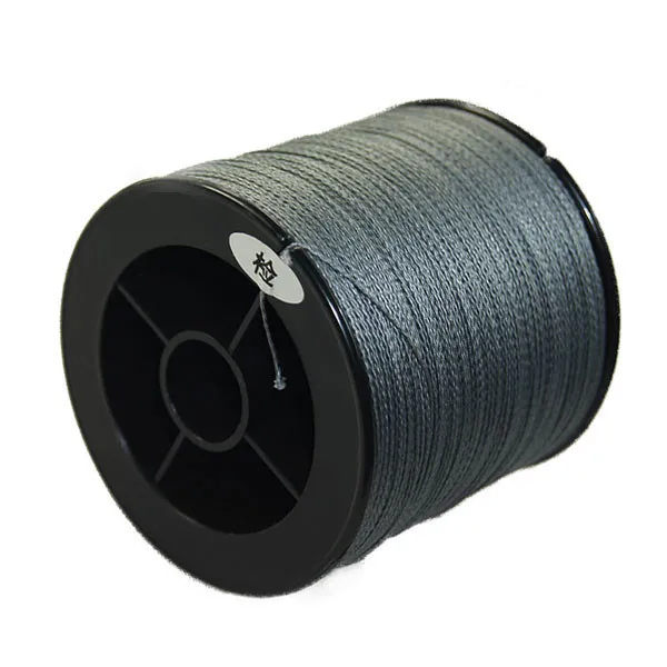 2000m/spool 4 Strand Dark Grey Color Pe Braided Fishing Line Clips ...