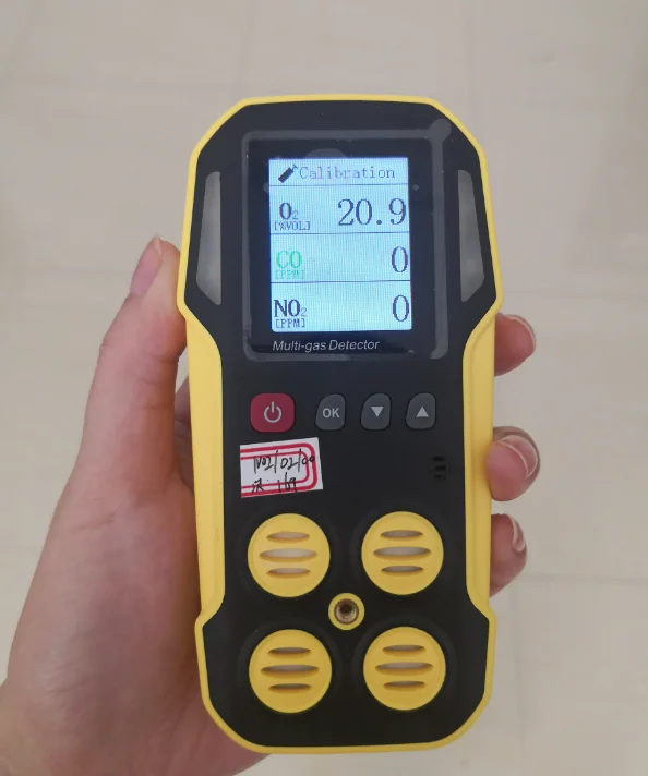 Portable Multi Gas Detector - CO, NO2, O2 for Metal Mines