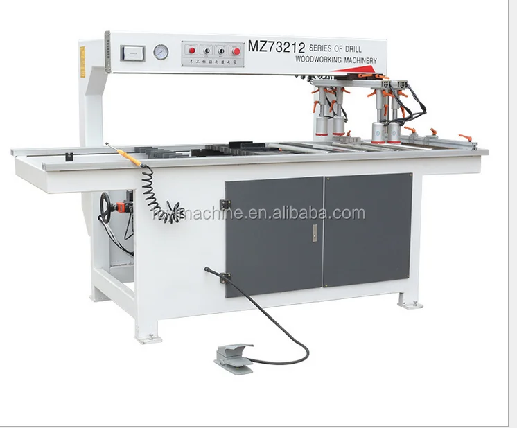 Vertical Horizontal Minifix Holes Multi-Axle Drilling Machine