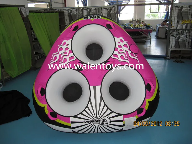 Sport Game Inflatable Towable Tubes To Pull Behind Boats - Buy ...