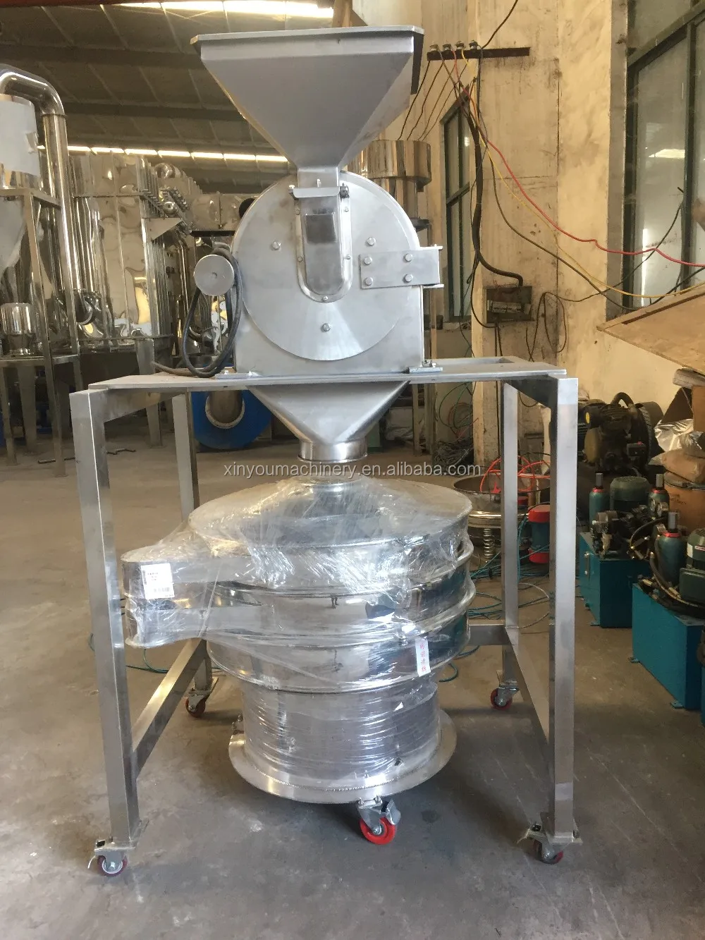 Mechanical Sieving Equipment For Classifying Powder Sifting Machine ...