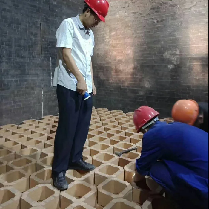 Best Sale Skid Rail Chrome Corundum Fire Brick for Reheating Furnace ...