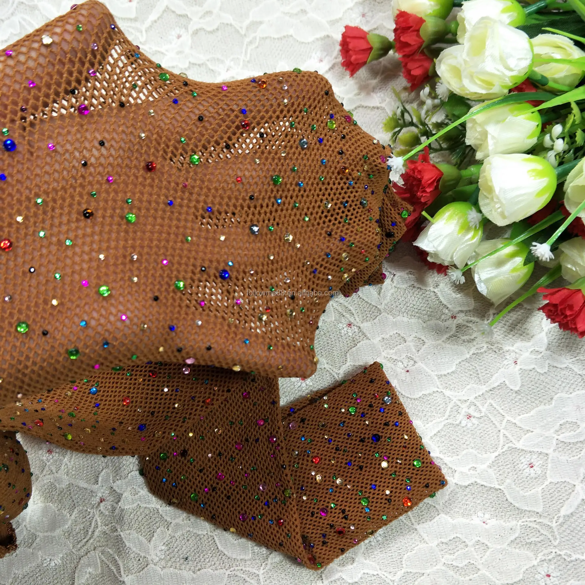 Women Sexy Pantyhose Mesh Fishnet Pattern Tights Long Stocking Jacquard ...