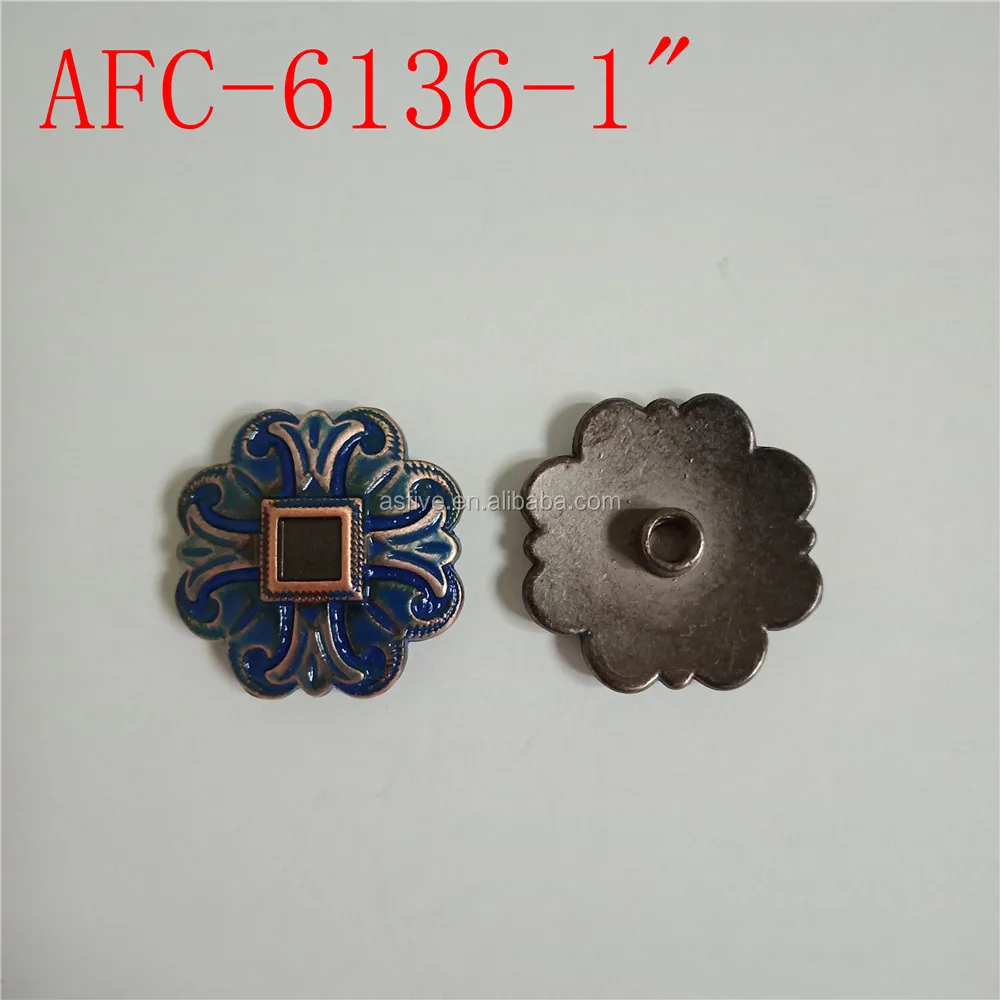 Wholesale Western square Conchos With Screw Back| Alibaba.com