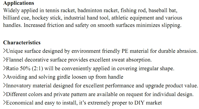 Heat Shrink Tennis Racket Grip Cover Sleeve Athletic Equipment Sleeves ...