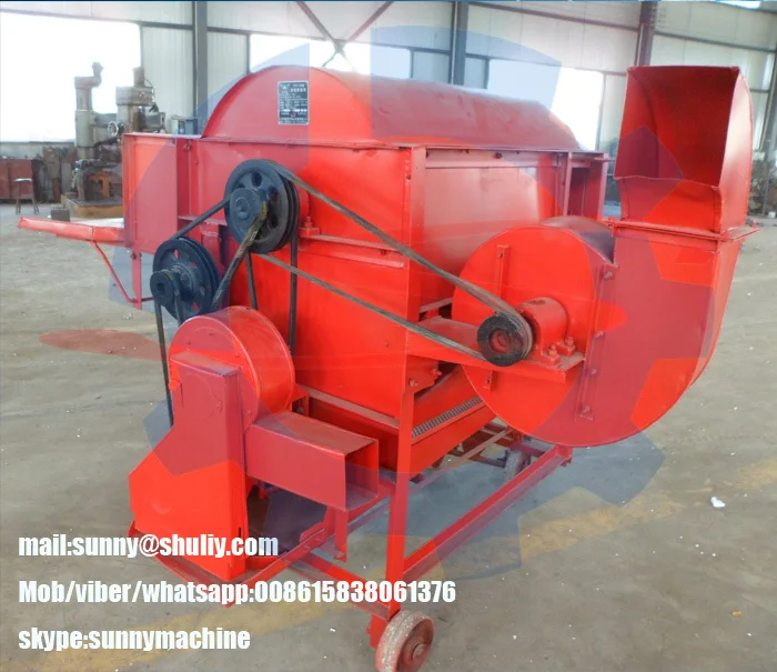 Multipurpose Barley Soybean Thresher Machine/bean Thresher - Buy ...
