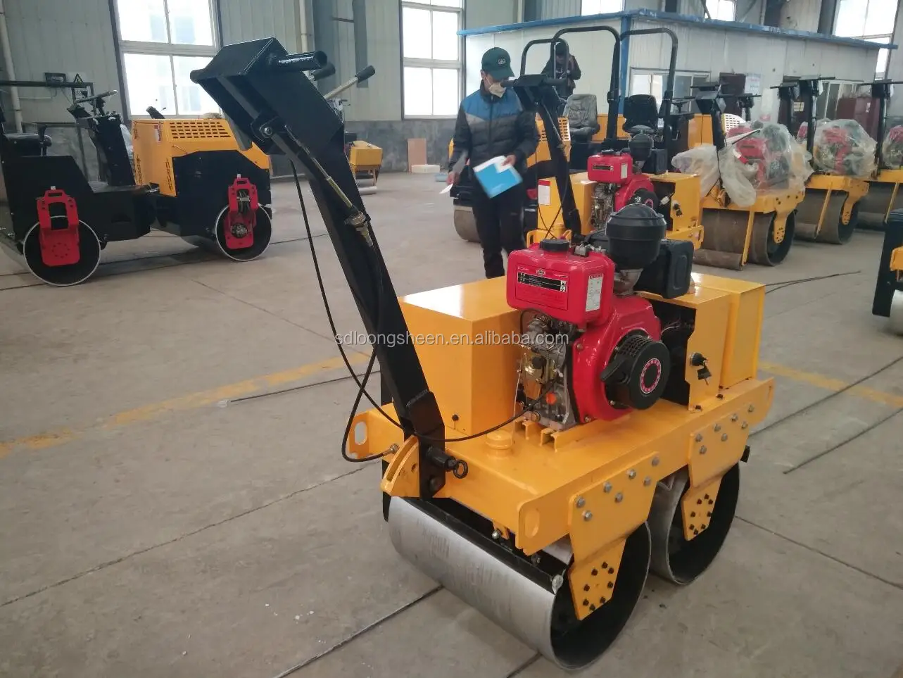 Wholesaler 1 Ton Road Roller Compactor Machine - Buy 1 Ton Road Roller ...