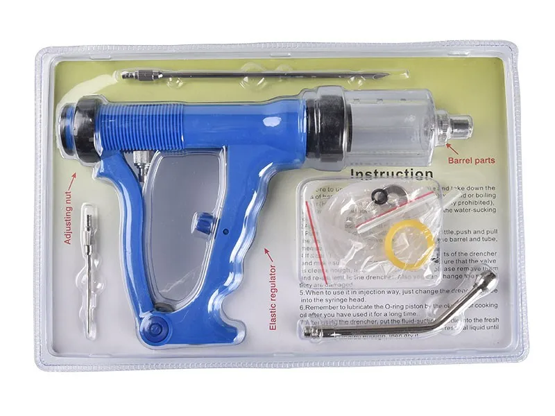 Nl215 Automatic Animal Continuous Syringe Drenching Gun Injection ...