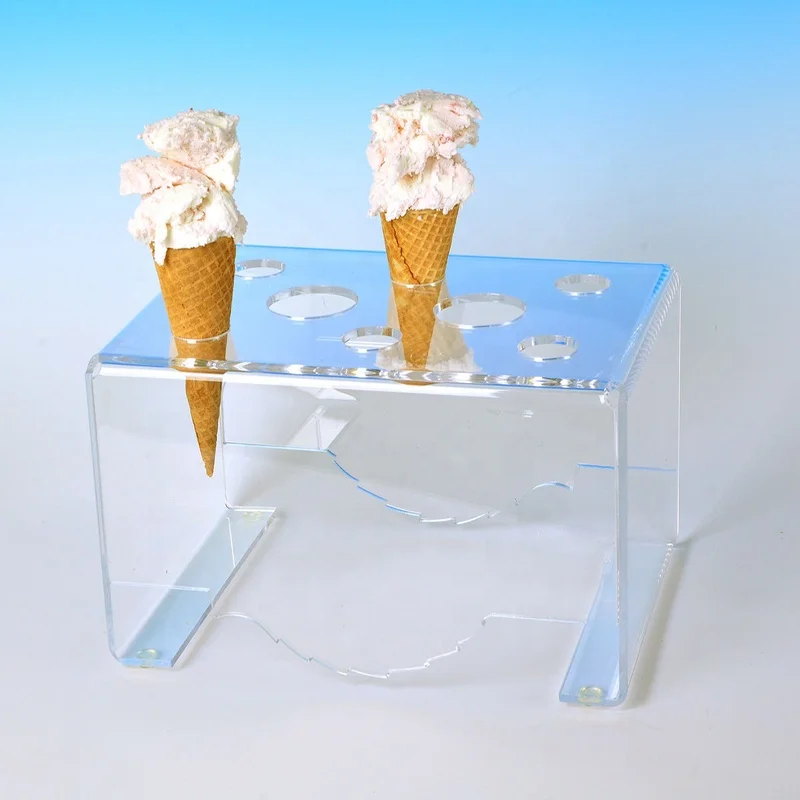 Oem Custom Plexiglass Ice Cream Display Cases Acrylic Ice Cream Rack ...