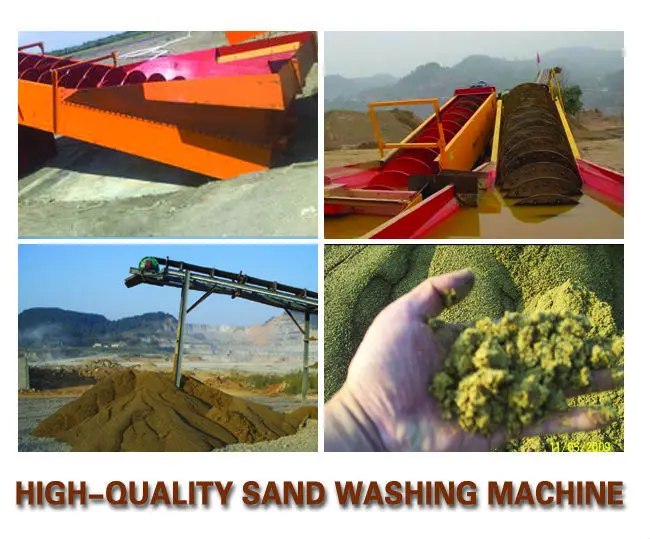 High Efficiency Screw Industrial Salt Washing Machine