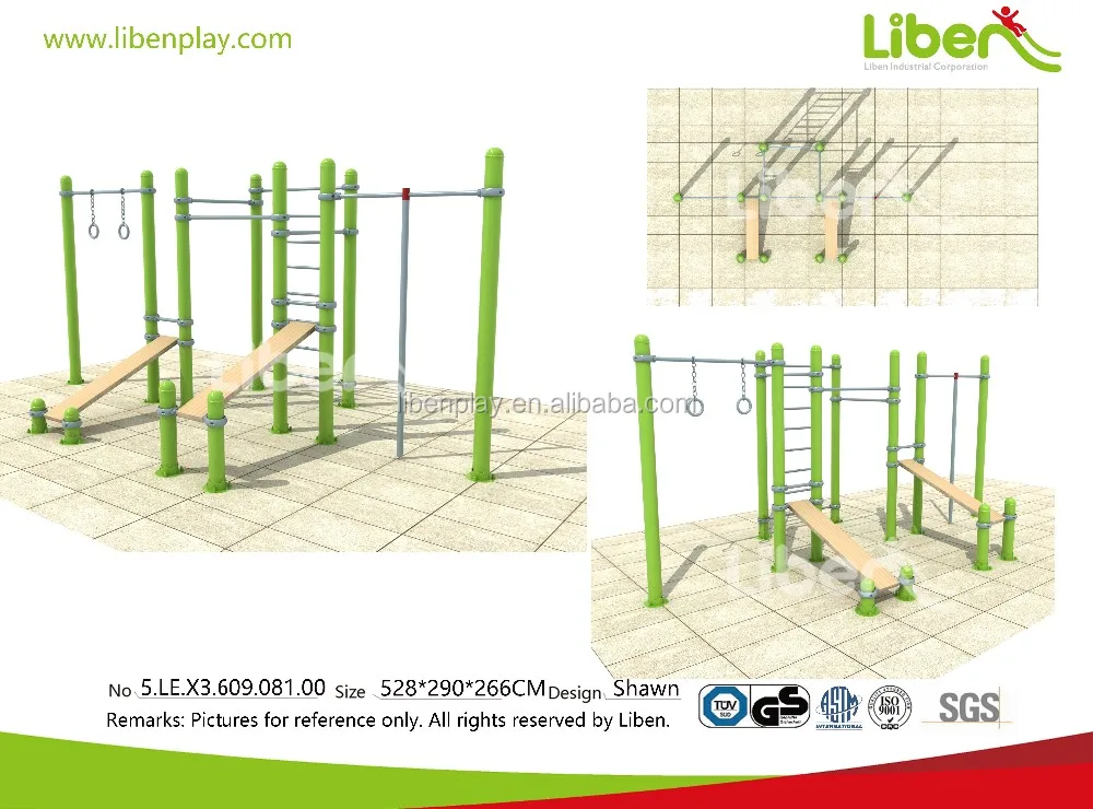 Outdoor Workout Multifunction Playground Gym Equipment for Kids