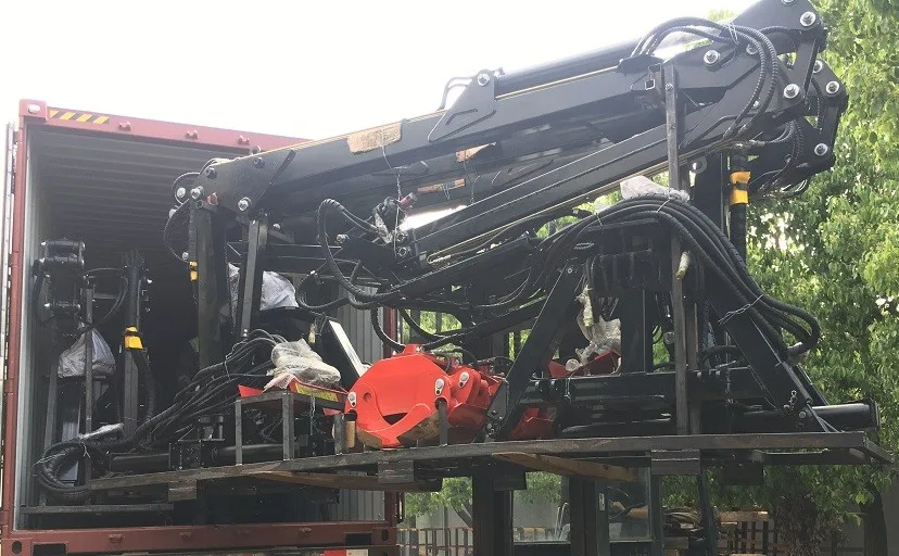 3-Point Linkage Forest Log Crane for Tractor - Efficient Timber ...