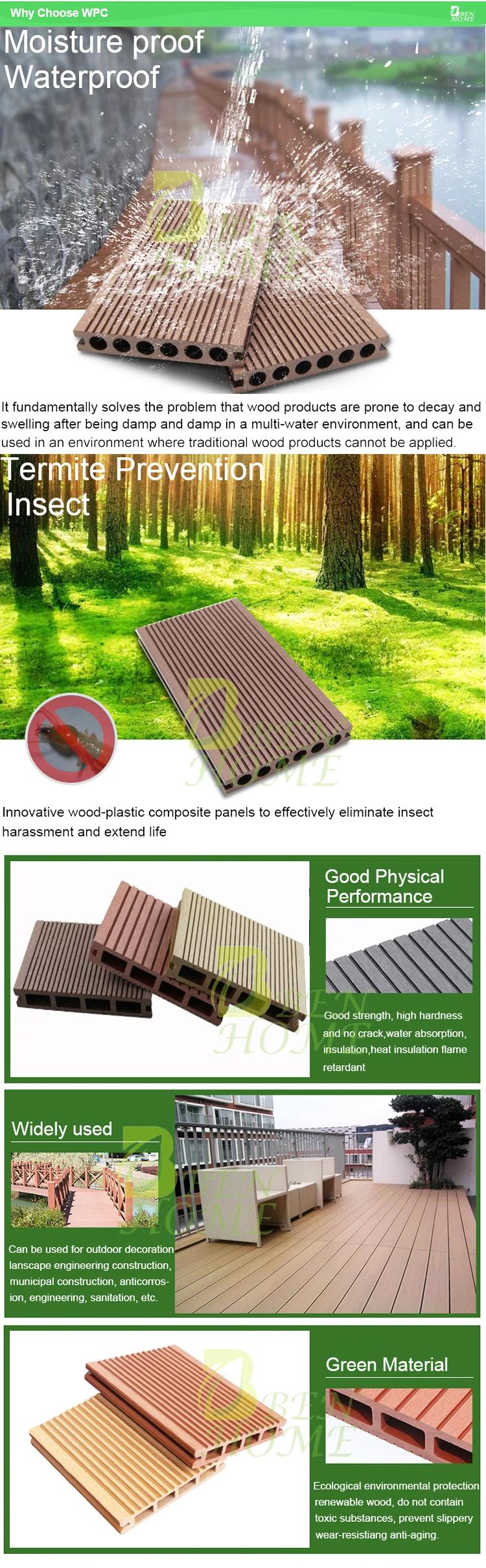 Durable WPC Decking - Premium Outdoor Flooring Solutions
